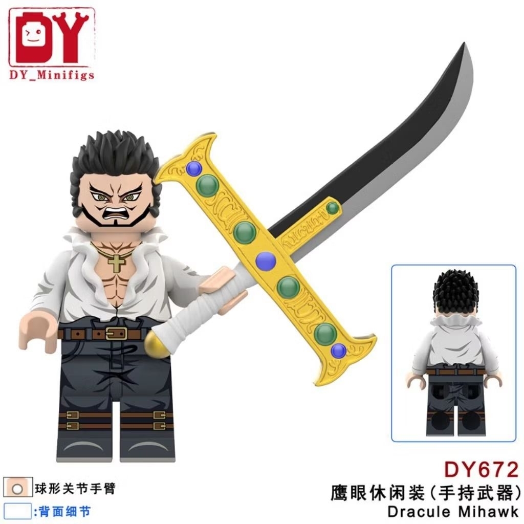 Action figure dracule mihawk DY672 | Shopee Philippines