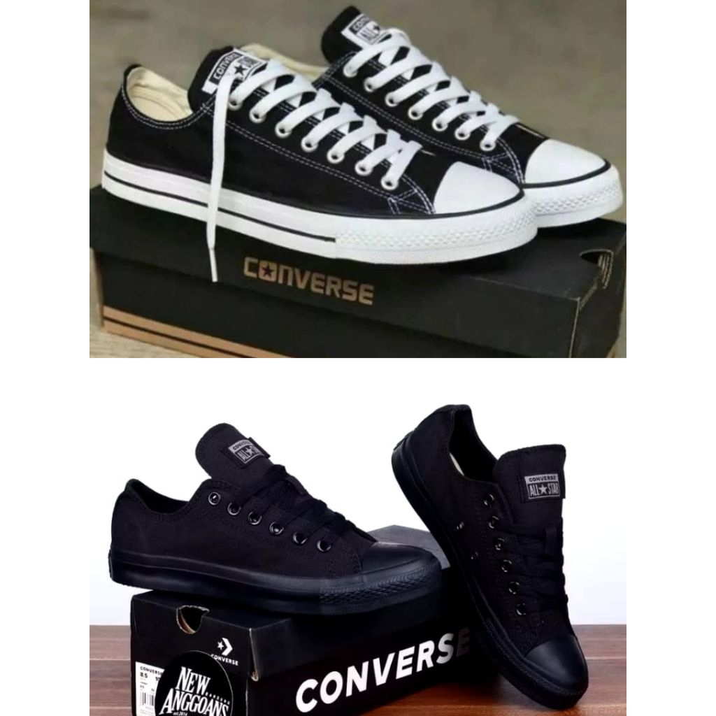 CONVERSE ALLSTARS LOW SHOES SIZE 36-44 SCHOOL SHOES | Shopee Philippines