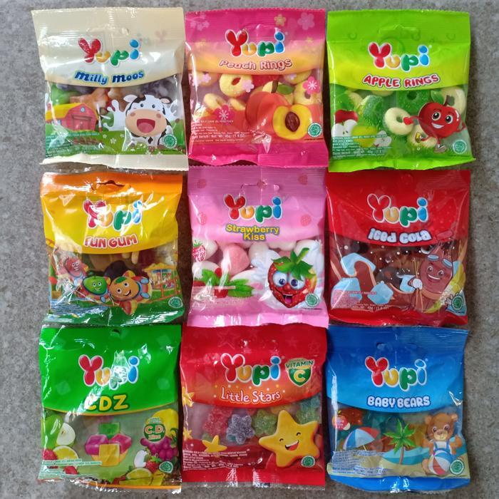 Yupi Mini Bag Candy 45 grams contains 1 pack | Shopee Philippines