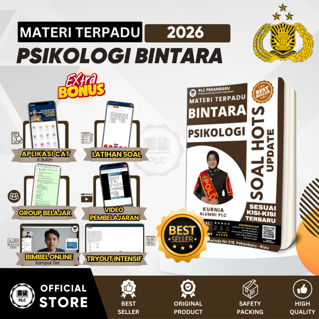 PLC - Bintara POLRI 2026 Book - Bintara 2026 Psychometric Test Book ...