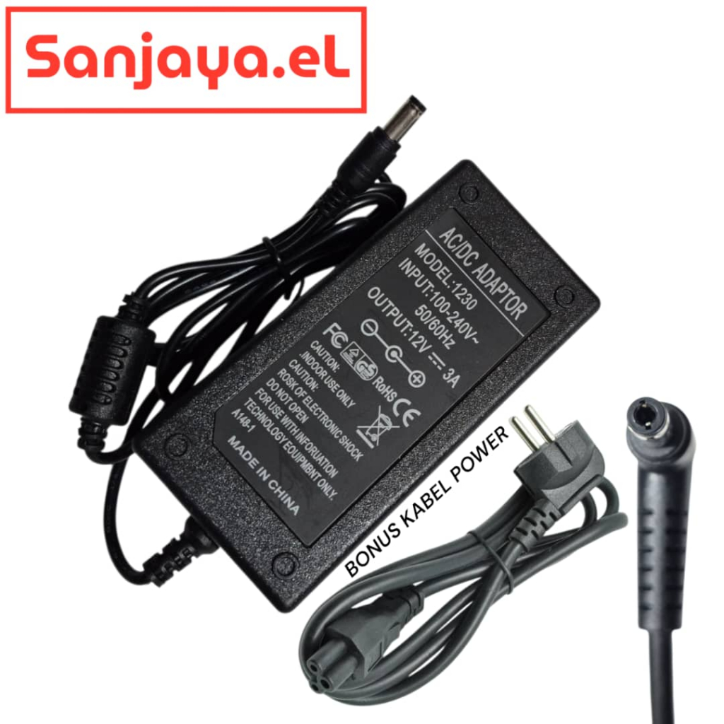 ENLIGHT 12V 3A LED Monitor Enlight Monitor Charger Adapter | Shopee ...