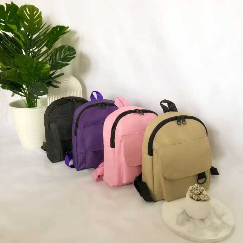 ABS MINI KEY WOMEN'S Backpack - Korean Fashion Backpack Canvas Bag ...