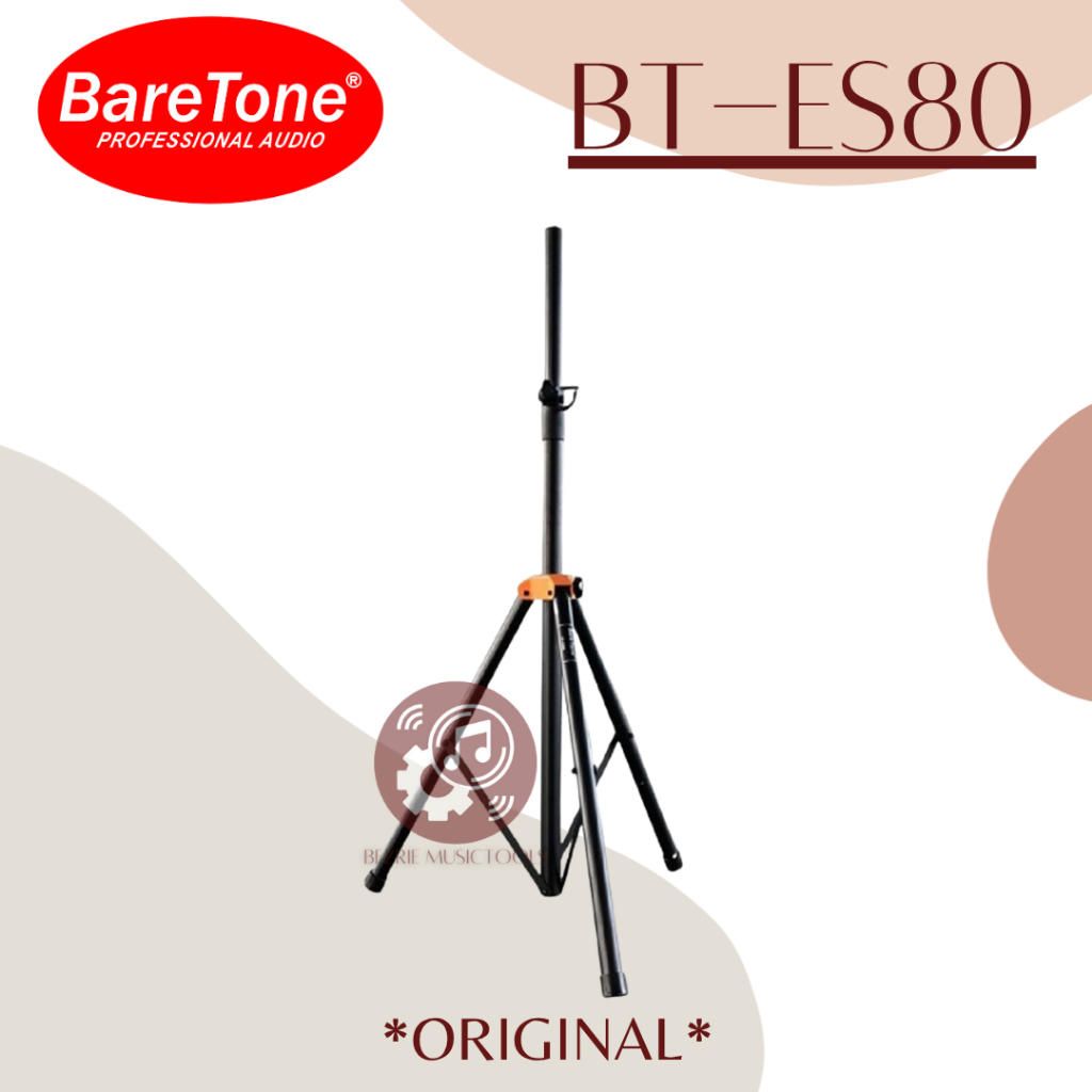 Baretone BT-ES80 Original Full Iron Speaker Stand BTES80 | Shopee ...