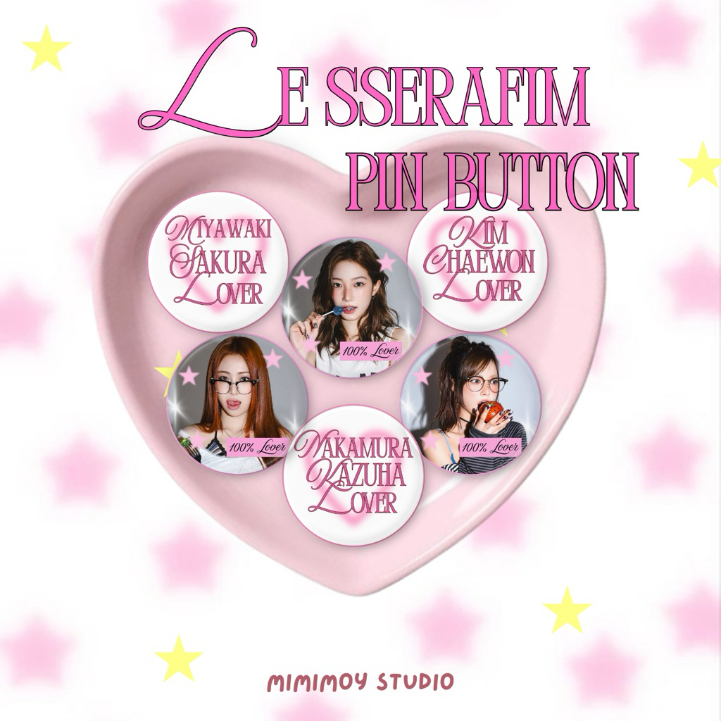 Fanmade 3.2 cm Pin Button Set | Shopee Philippines
