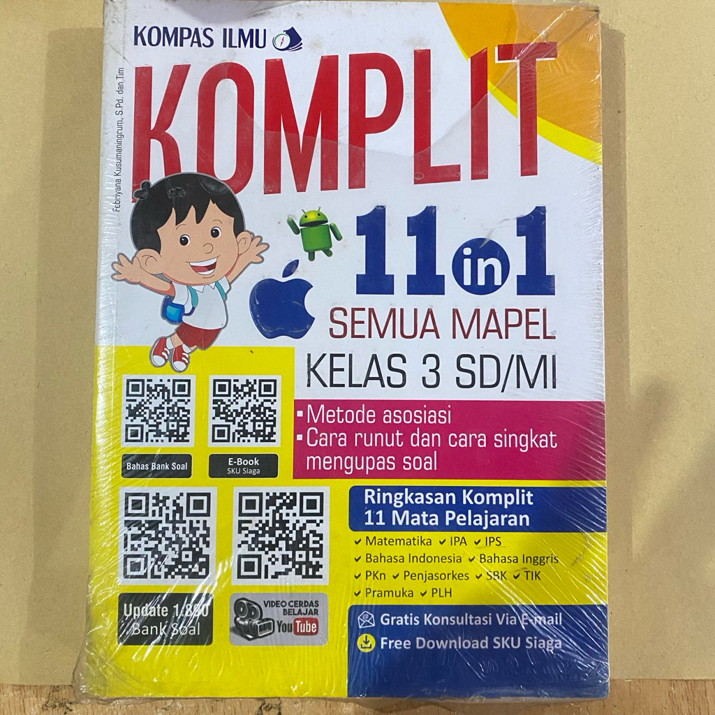 Complete 11-in-1 Book for All Subjects for Grade 3 Elementary School ...