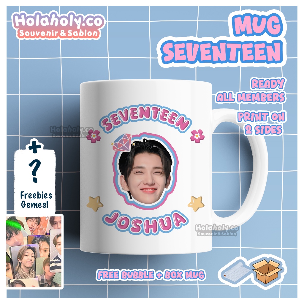 SEVENTEEN Bunling Fankit KPOP | Mug Mug | Pencil Case | Drawstring ...