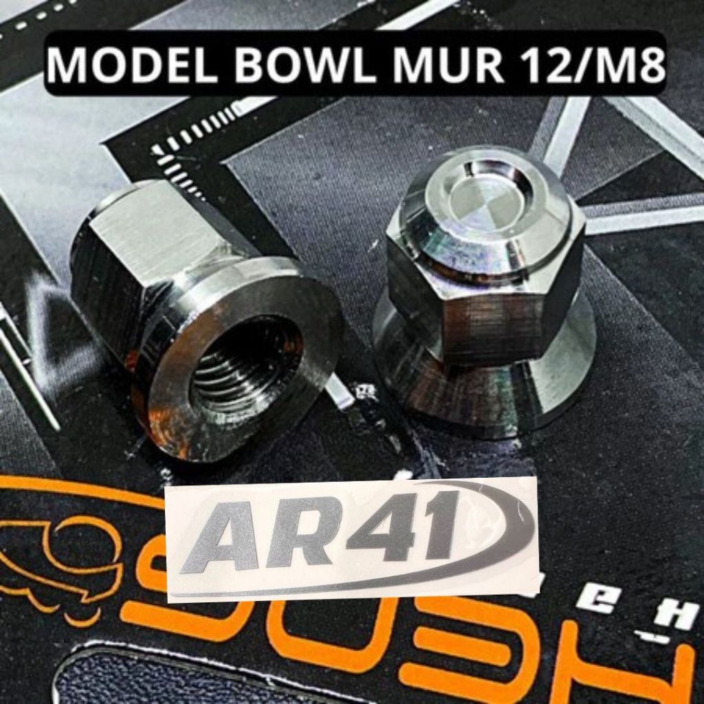 12 M8 CNC BOWL CAP NUT ORIGINAL HENG PROBOLT STAINLESS THAILAND CLOSE ...