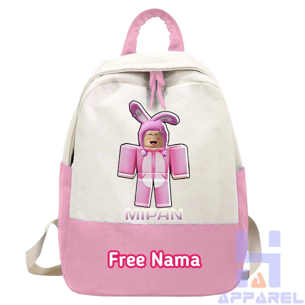 MIPAN ZUZUZU ROBLOX MIPAN CHARACTER CHILDREN'S BACKPACK FREE NAME ...