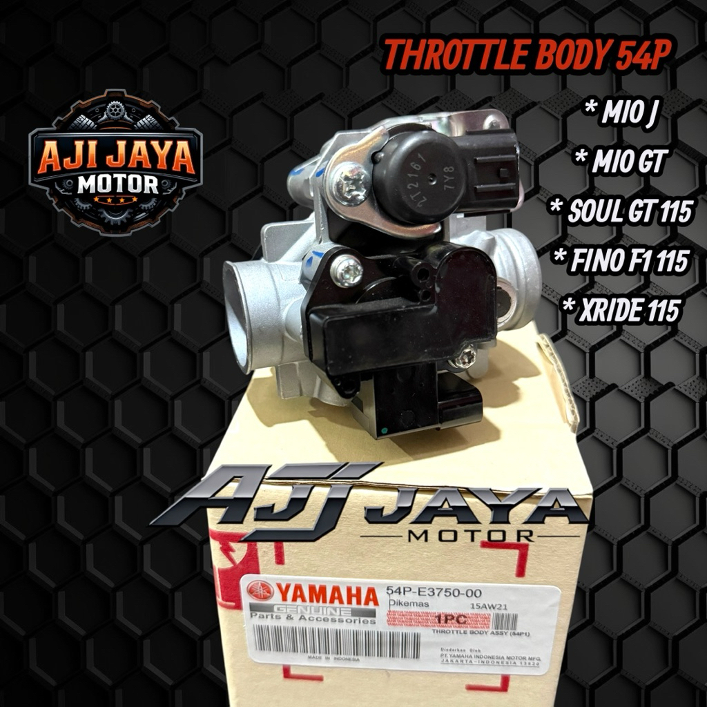 Throttle Body Assy Mio J Mio Gt Soul Gt 115 Xride 115 Fino F1 115 (54P ...