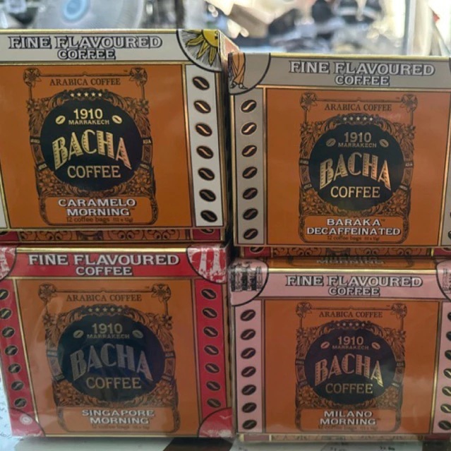 Bacha Coffee Masters 1910 Marrakech Fine Flavored Arabica Coffee BACHA ...