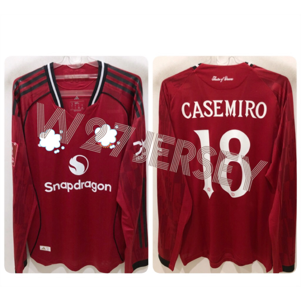 JERSEY PLAYER ISSUE - IVU HOME LONGSLEEVE 2025-2026 name player ...