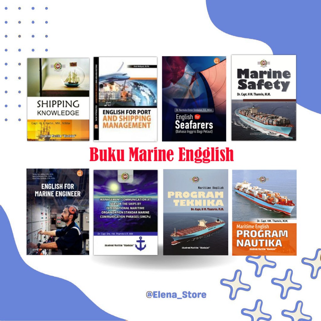 ES125 - Maritime Marine English Book - Nutika Program - Engineer Book ...
