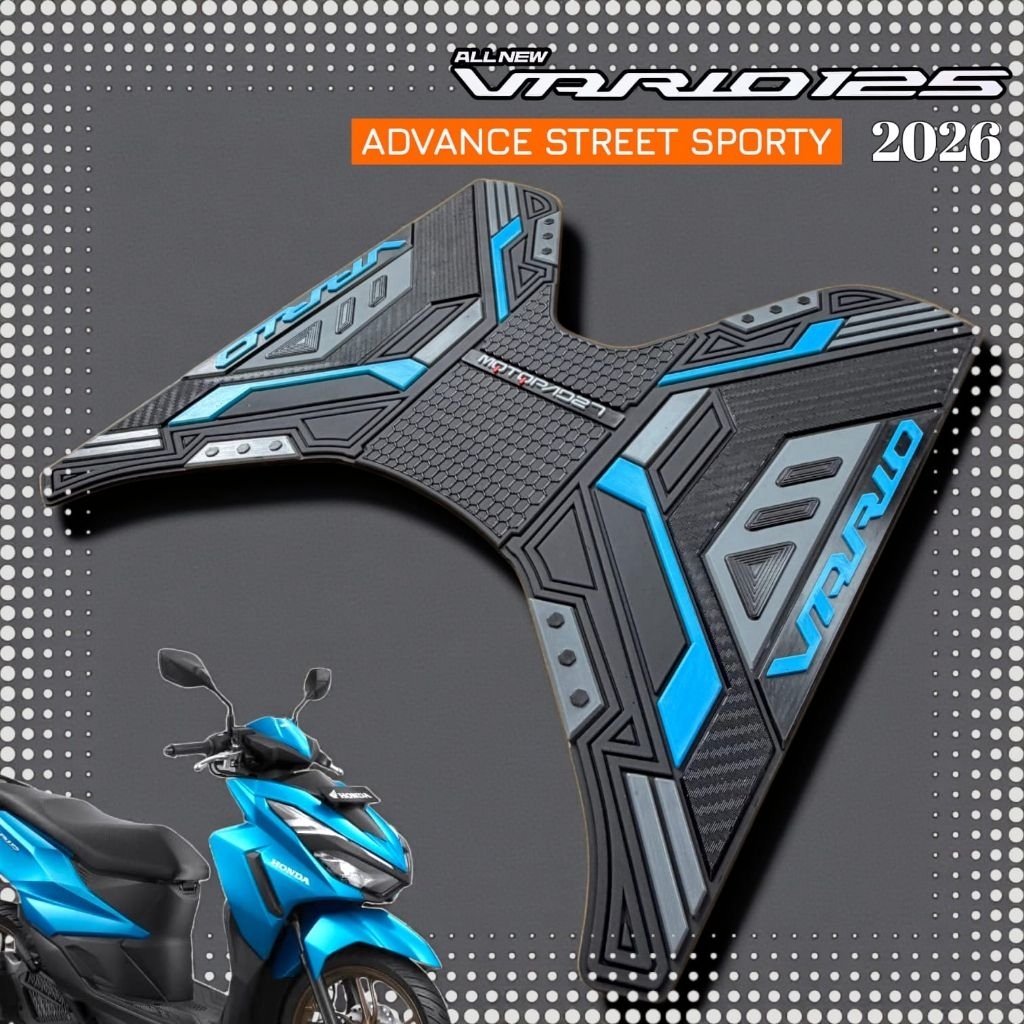 HONDA VARIO 125 TYPE CBS ISS STREET 2026 Motorcycle Carpet PREMIUM ...