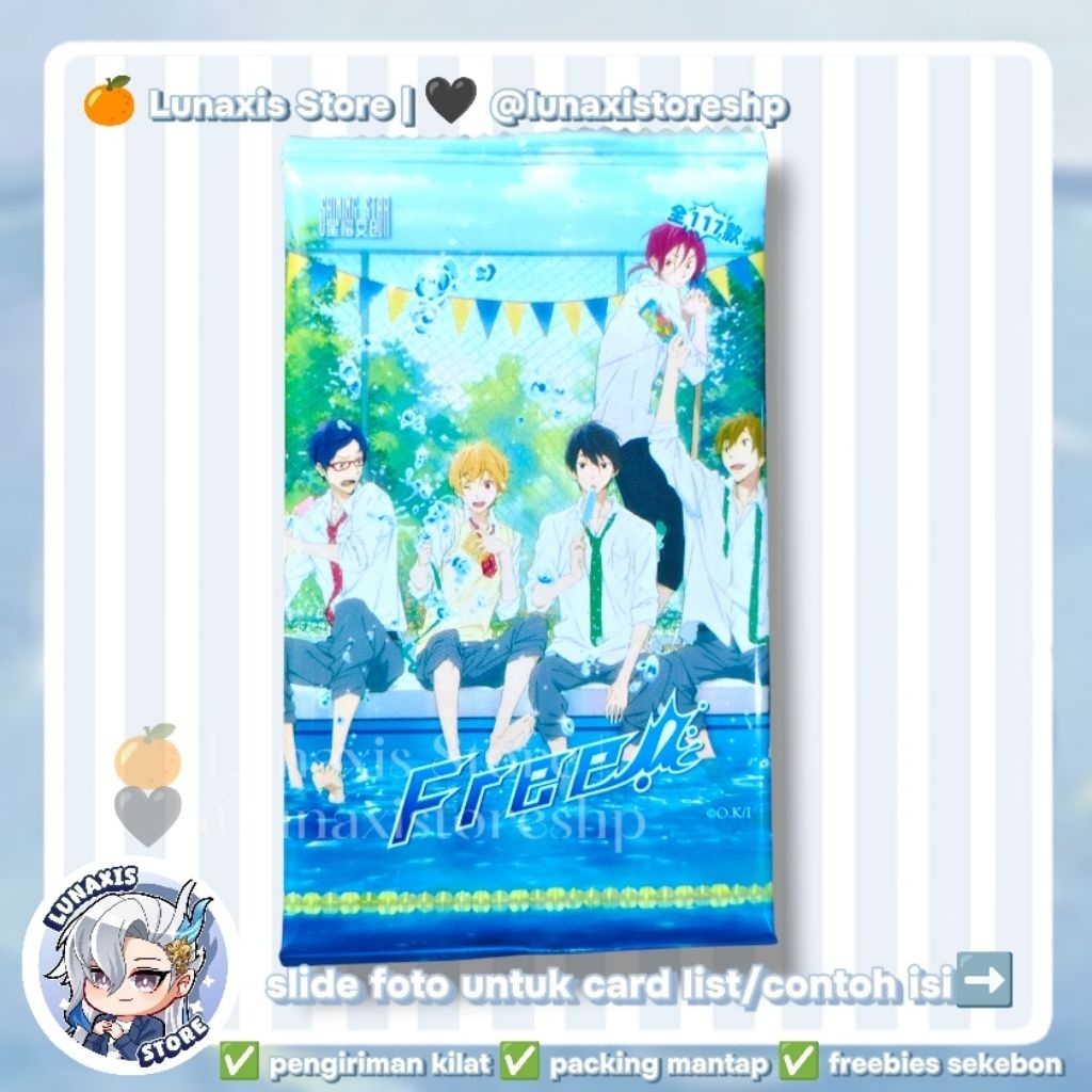 Free Anime Collection Card Booster Pack! Collectibles Anime Card ACG ...