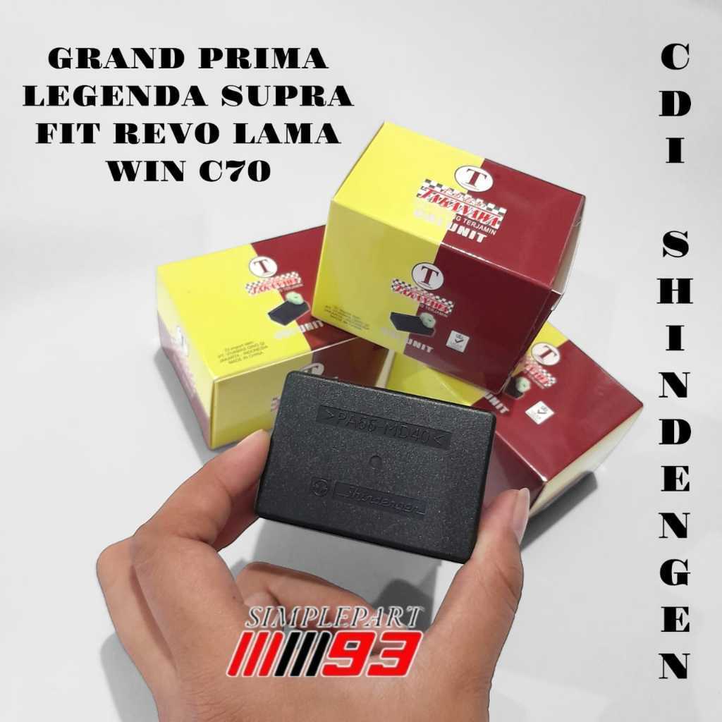 CDI UNIT MOTOR HONDA - GRAND SUPRA X LAMA FIT LAMA / NEW REVO LAMA ...