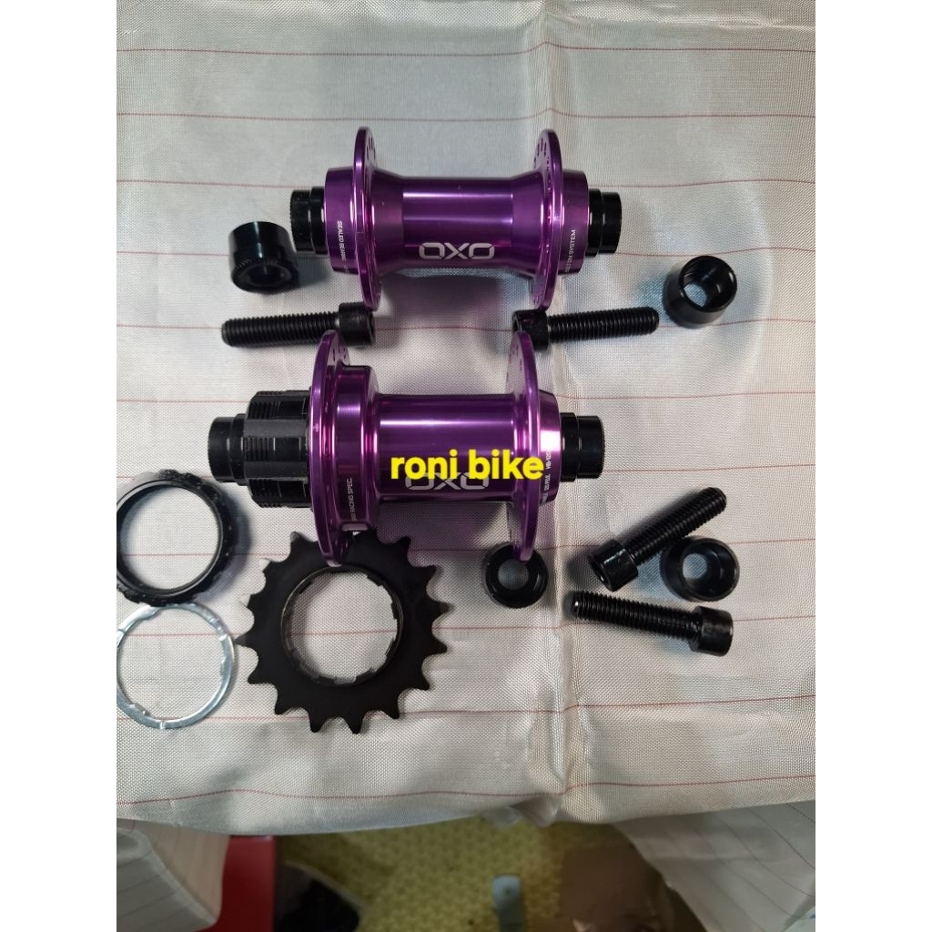 OXO Bmx Freehub Hub full set High quality hard sound 36 Holes x 14G 16T ...