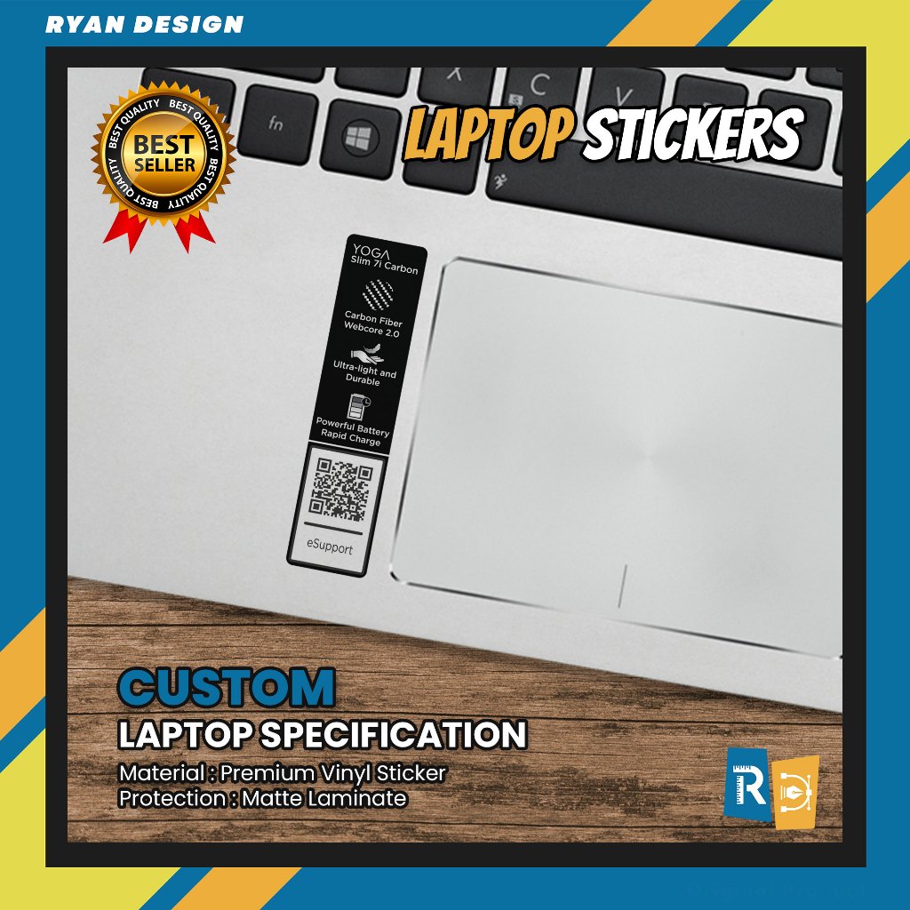 LENOVO Laptop Logo Sticker Yoga Slim 7i Carbon Laptop Features ...