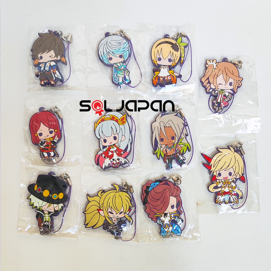 Tales of Zestiria Rubber Strap Box Bonus Sorey Mikleo Alisha Edna Rose ...