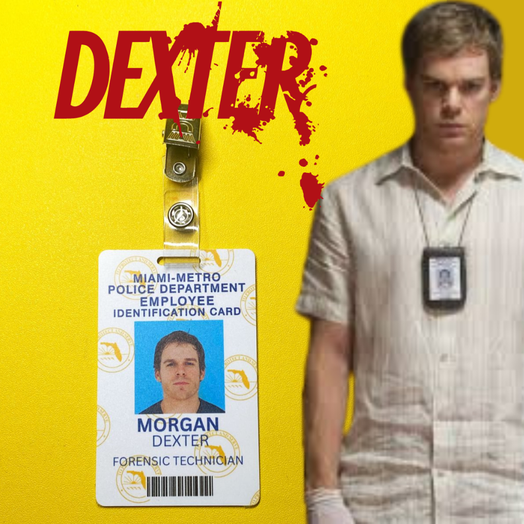 Dexter Morgan Forensic ID Badge Card Cosplay | Shopee Philippines