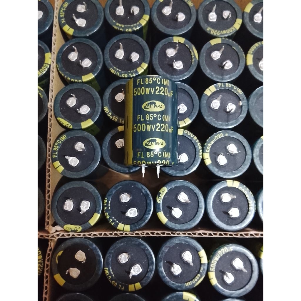 Elko Samwha 220uf 500V Elco 220uf 500V Samwha Original | Shopee Philippines