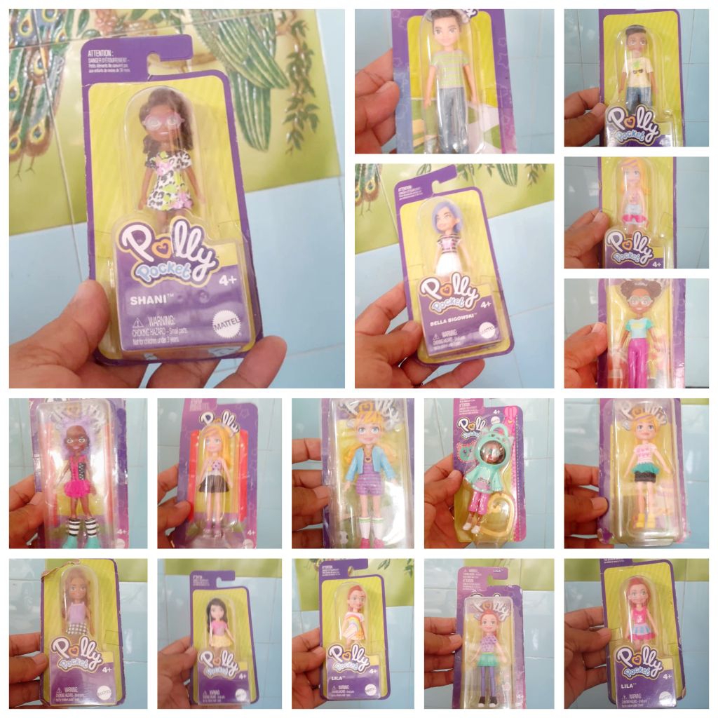 ORIGINAL POLLY POCKET Girls' Toy, Box Condition, Not Good, Handsome ...