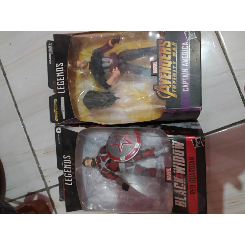 Marvel legends captain america and red guard | Shopee Philippines