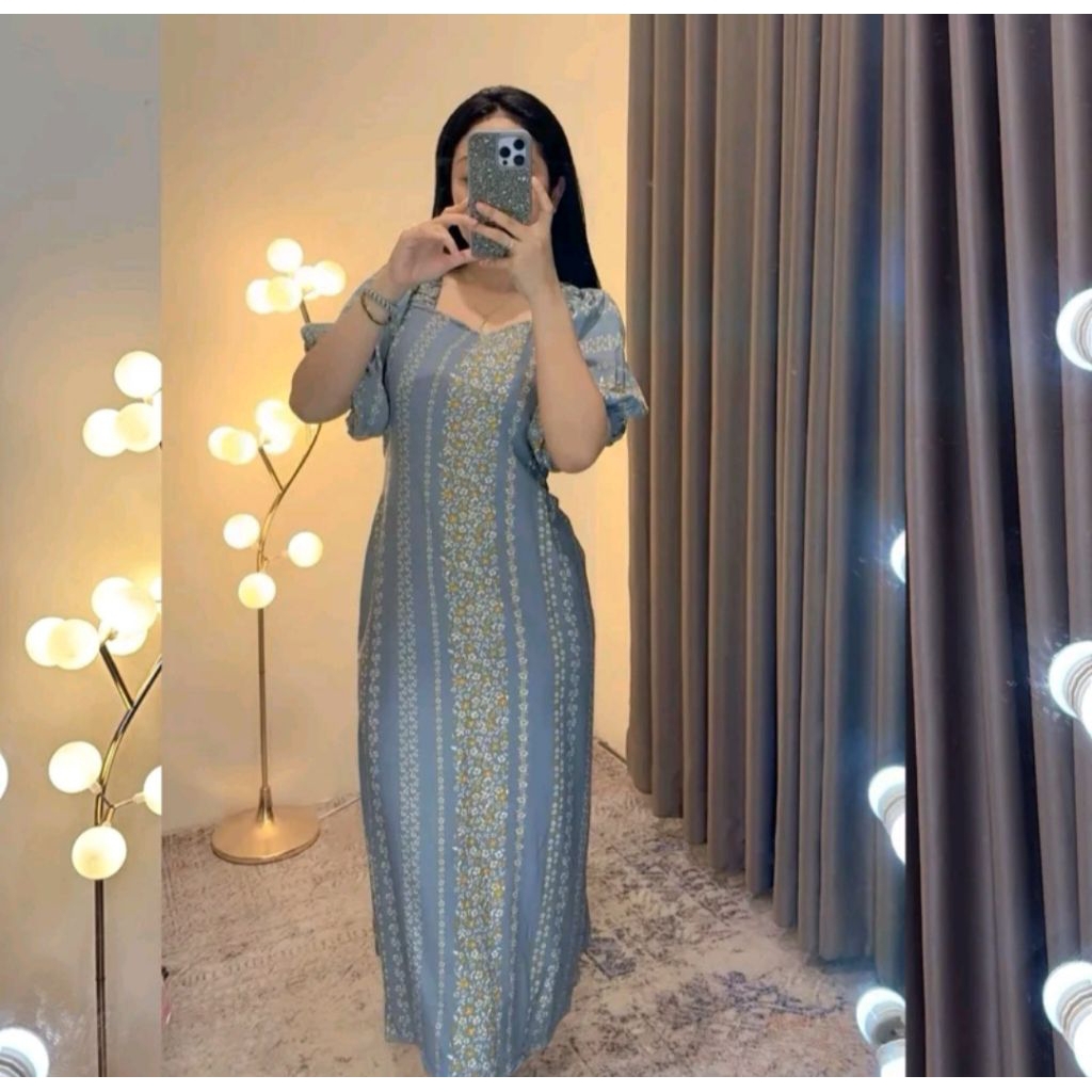 SINTYA DASTER MADE FROM PREMIUM RAYON SANTUNG MATERIAL, THICK, COOL ...