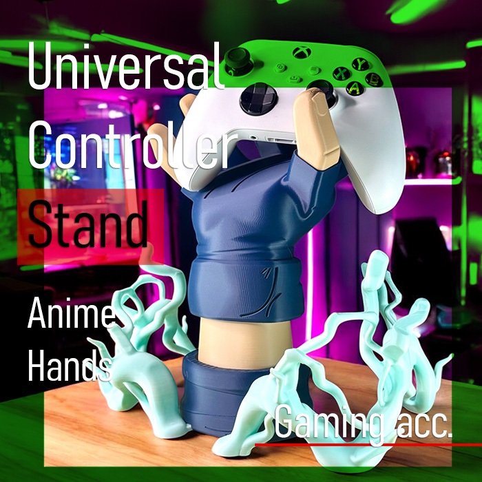 Universal Controller Stand ANIME Character PS5 XBOX Hand DESKTOP Stick ...
