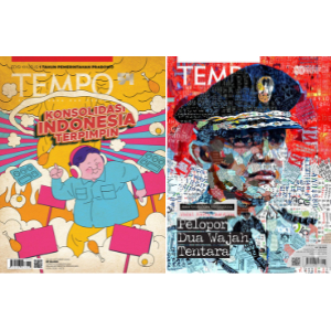 Indonesian Consolidated Tempo Magazine Bundle Package and Two-Faced ...