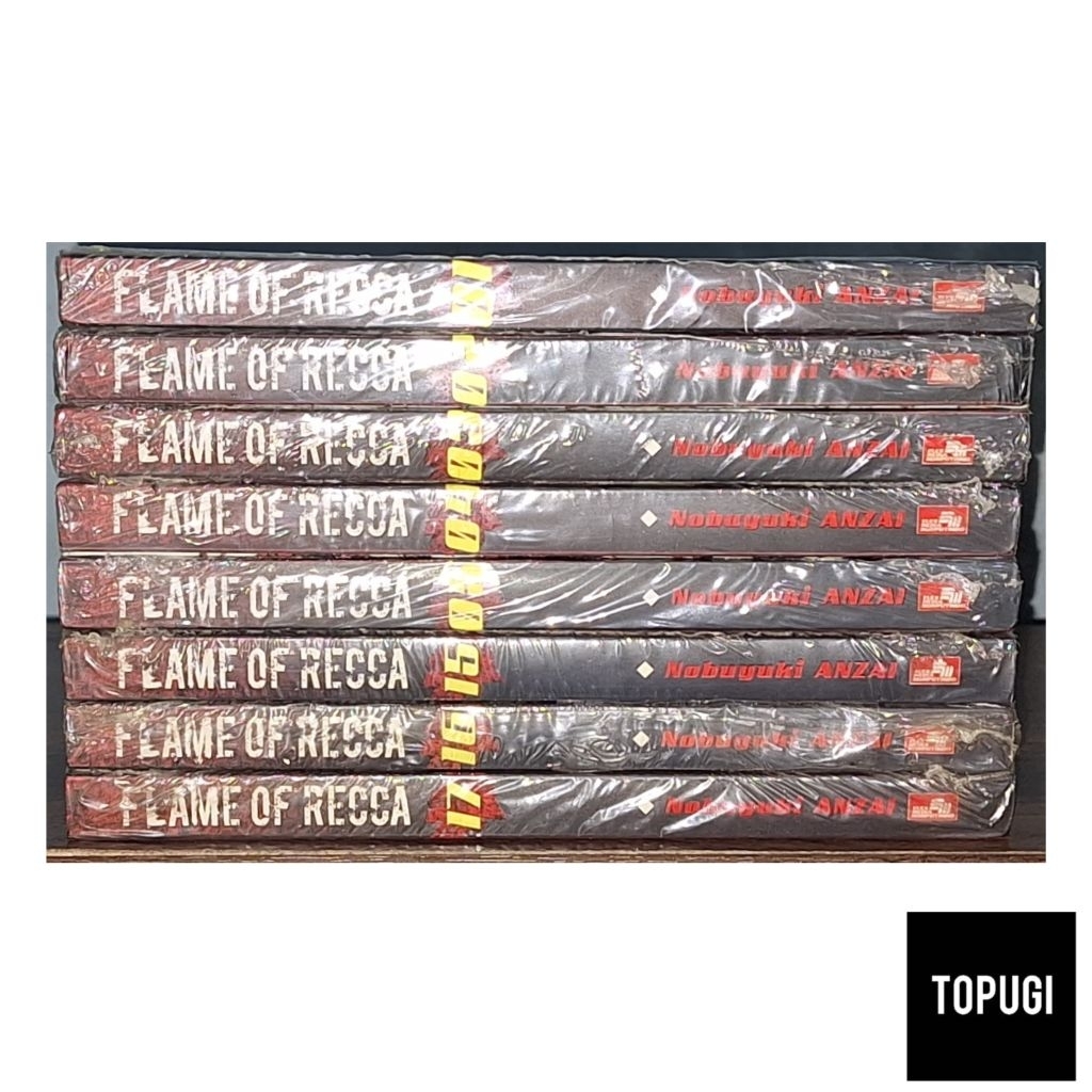 Flame Of Recca Premium Comic SET Vol. 1 2 3 4 5 15 16 17 Seals | Shopee Philippines