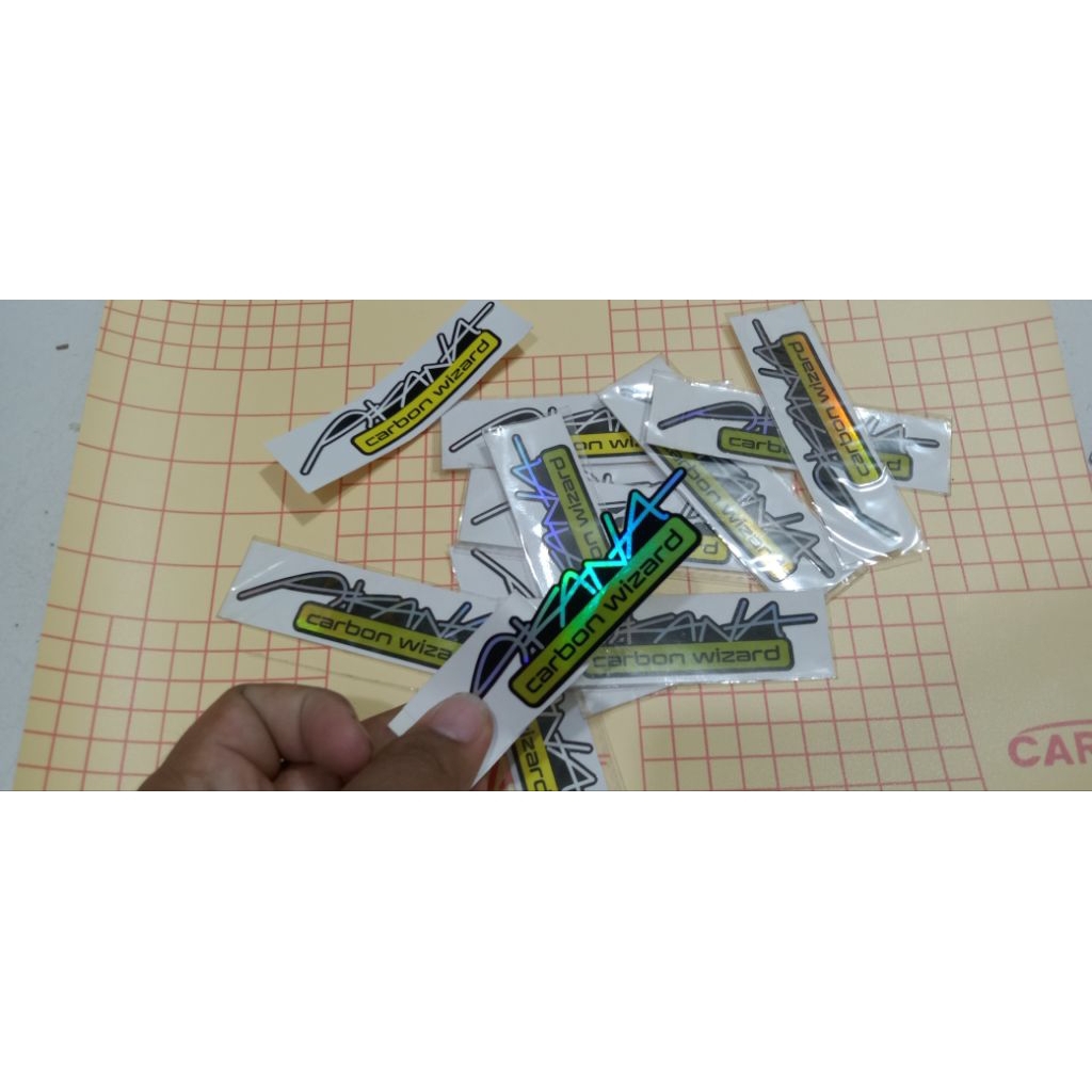 Akana carbon wizard Racing sticker. | Shopee Philippines