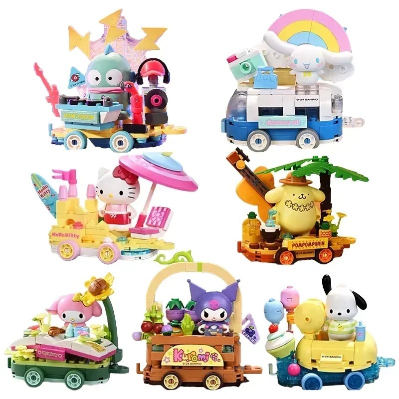 KEEPPLEY SANRIO float parade building blocks KUROMI, MY MELODY ...