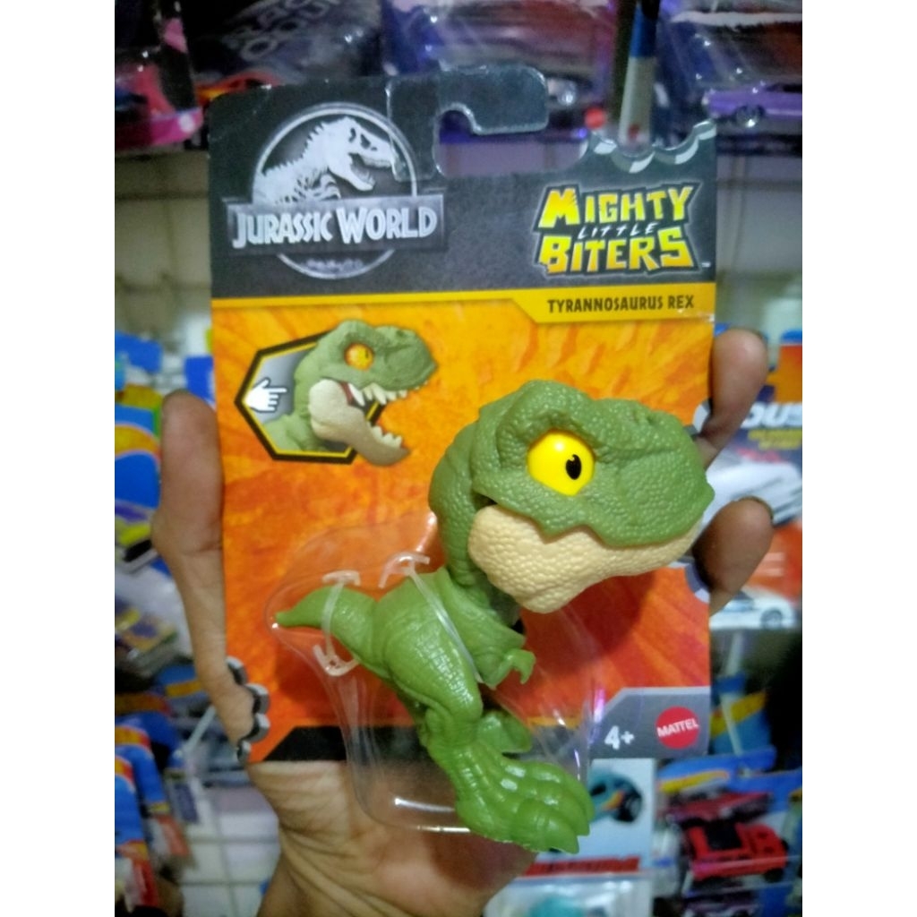 Jurassic World Snap squad Mighty little Biters, TYRANNOSAURUS | Shopee ...