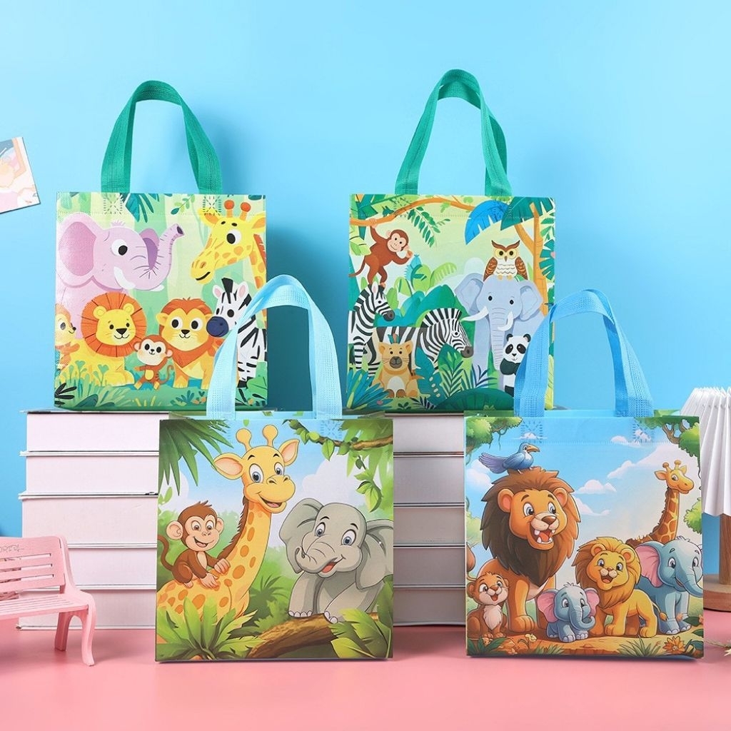 ANIMAL MOTIF BIRTHDAY GOODIE BAG SAFARI CHILDREN'S BIRTHDAY GOODIE BAG ...