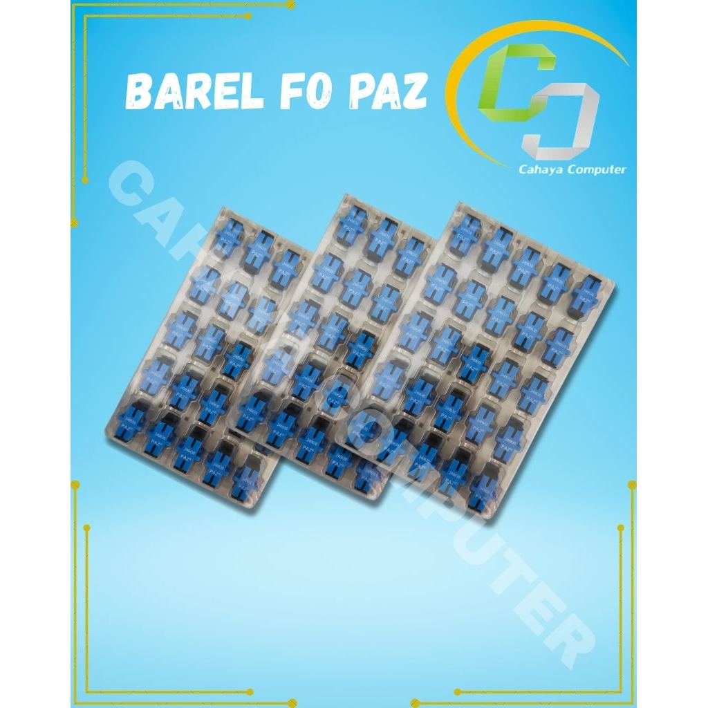 Original SC-UPC PAZ Fiber Optic Adapter-Barel adapter | Shopee Philippines