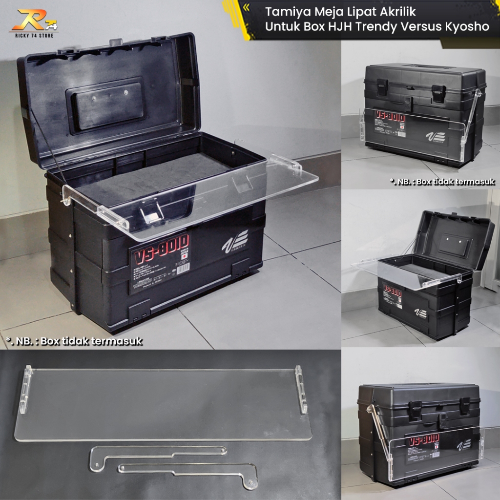 Tamiya Acrylic Folding Table for HJH Trendy Versus Kyosho Tamiya Mini ...