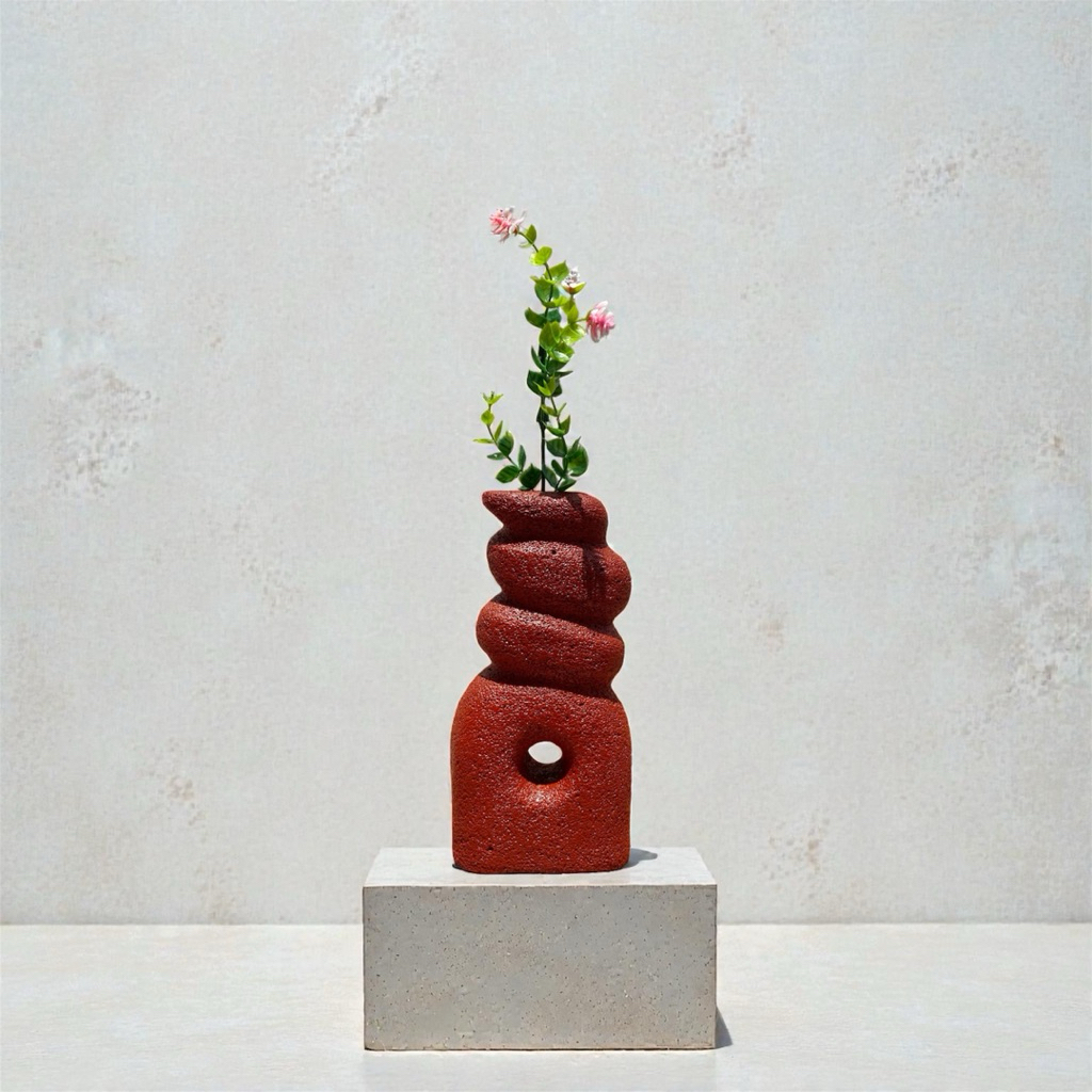 AESTHETIC FLOWER VASE UNIQUE CLASSIC SCANDINAVIAN HOME DECORATION ...