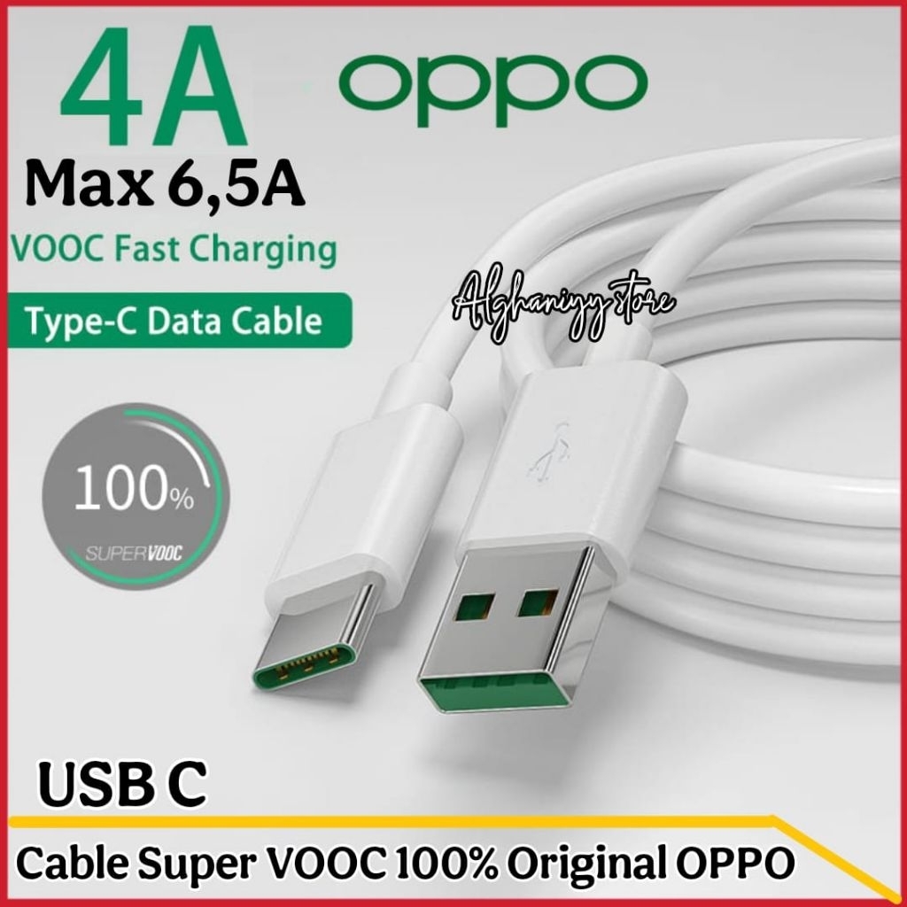 OPPO A57 A58 2022 A60 A74 A76 A77s A79 5G Data Cable Original 100% ...