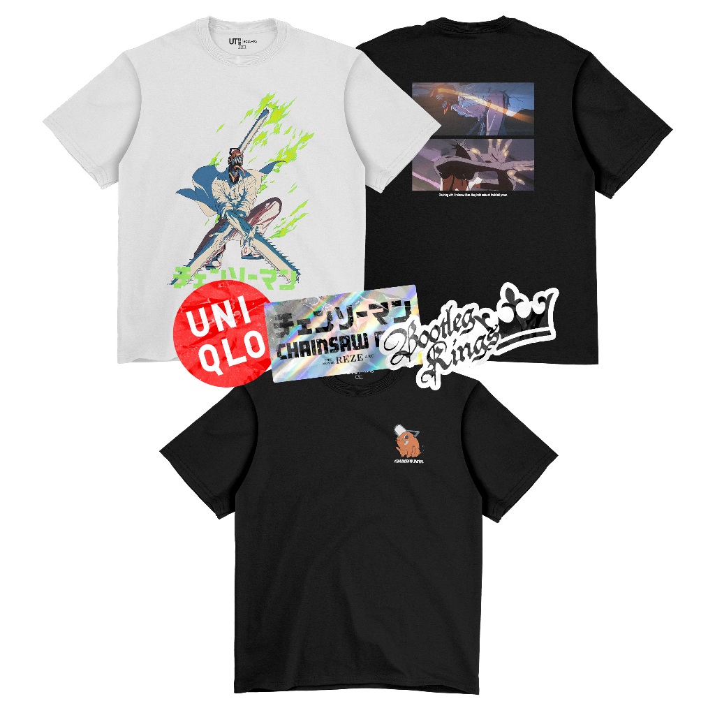 KATUN [HOT] UNIQLO X CHAINSAW MAN REZE ARC MOVIE 2025 UT GRAPHIC T ...