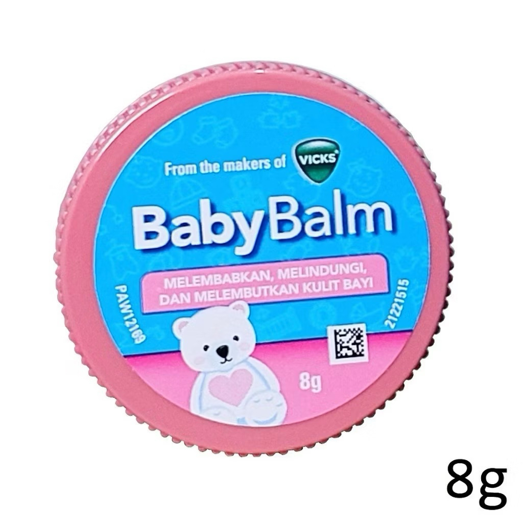 VICKS VAPORUB Baby 8 & 20 Grams Baby Balm (Relieves Baby and Child ...