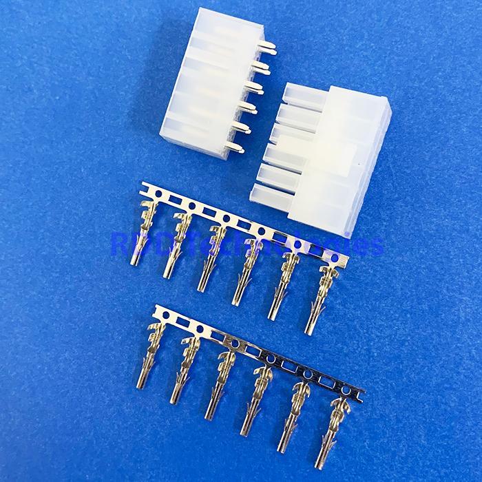 One Set of Molex 5557 2x6 Straight Pin Connectors | Shopee Philippines