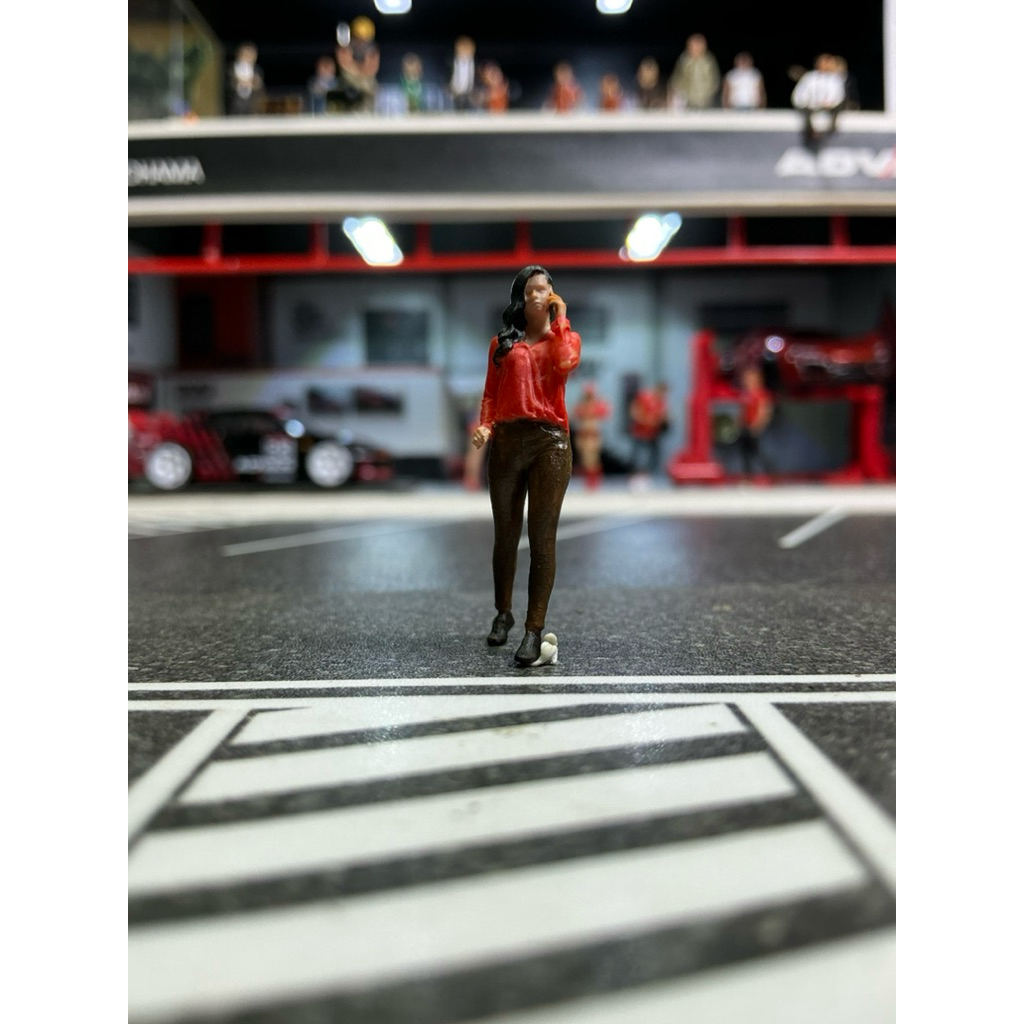 Miniature figure scale 1: diorama64 (hot wheels, matchbox, poprace ...