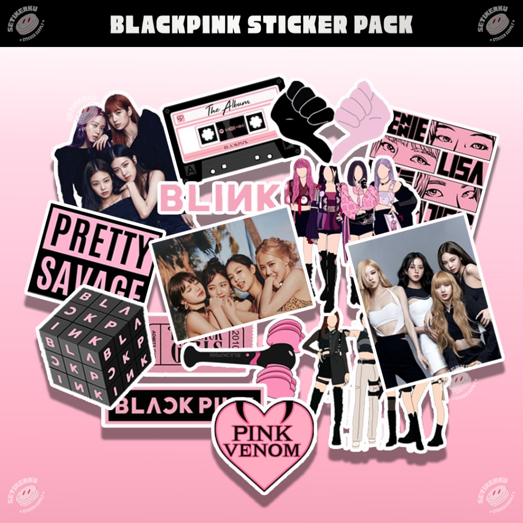 BLACKPINK Sticker Pack 15pcs | Blackpink stickers | Shopee Philippines