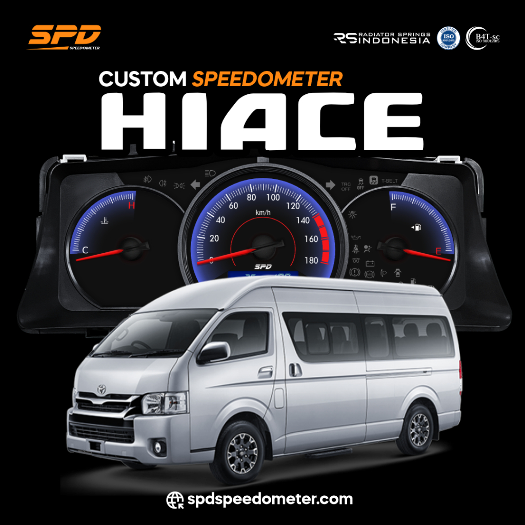 TOYOTA HIACE CUSTOM SPEEDOMETER PANEL 2 YEAR WARRANTY - SPD SPEEDOMETER ...