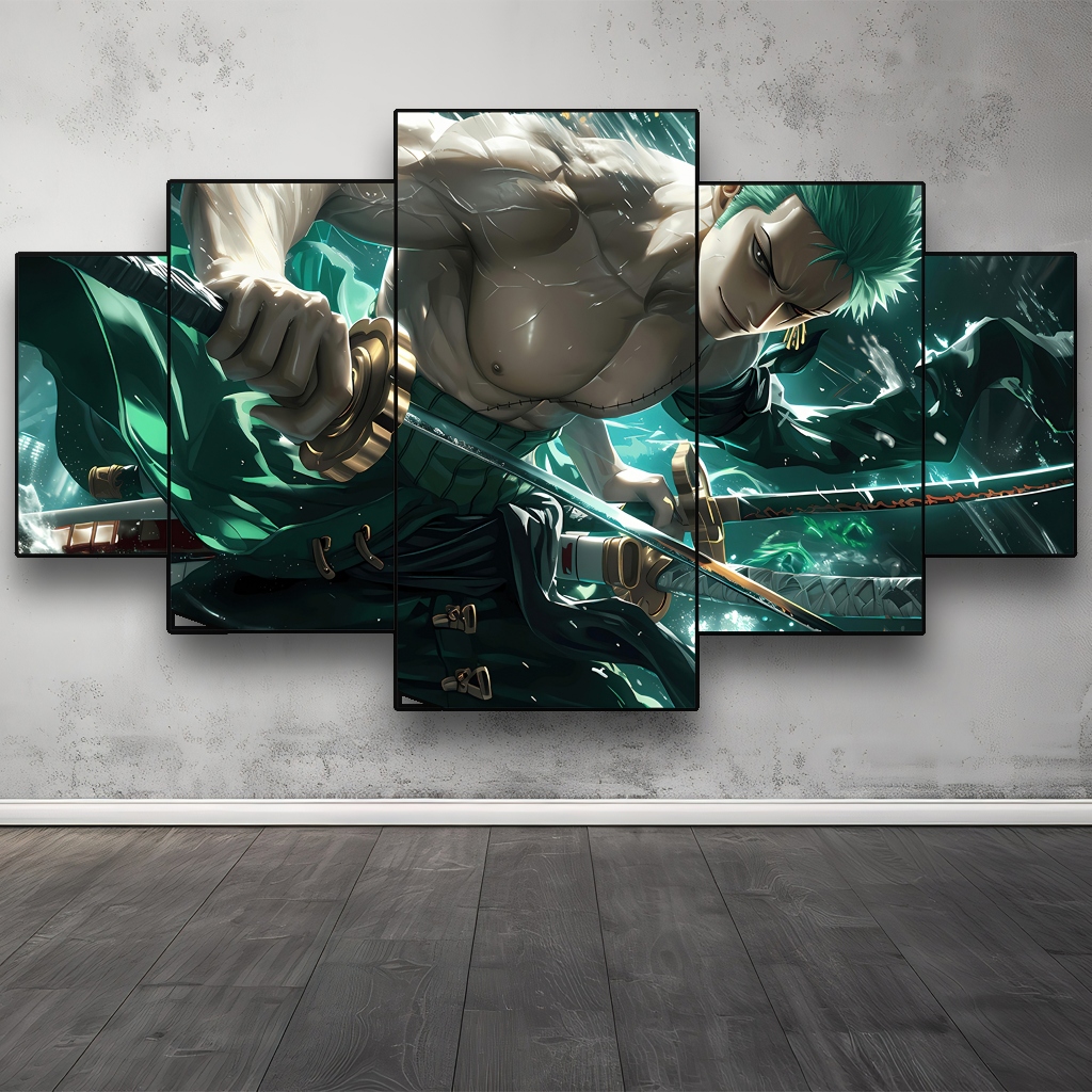 ONE PIECE ZORO Anime Wall Poster Aesthetic Decoration HD Picture Poster ...