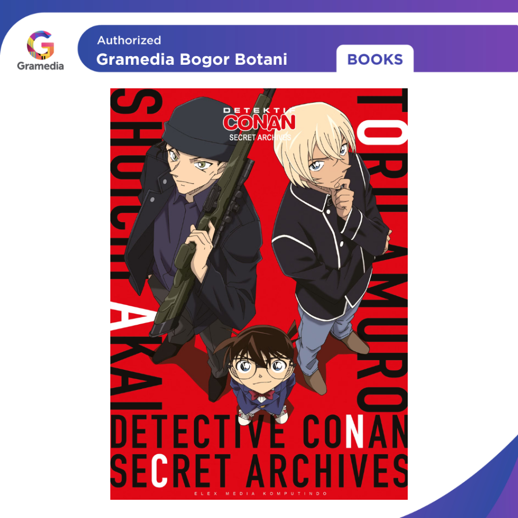 Gramedia Bogor - Detective Conan Secret Archives Comic 02 Shuichi Akai ...