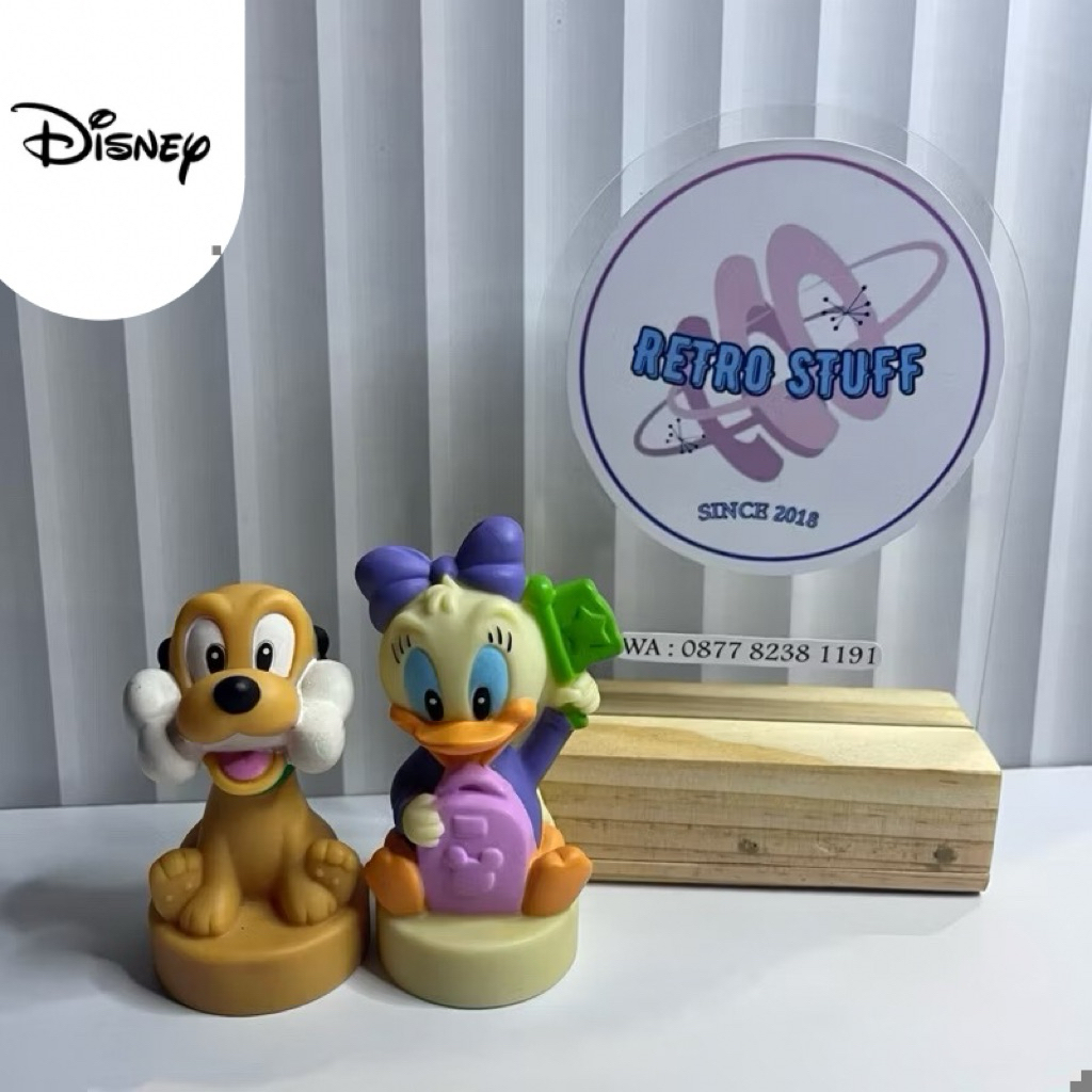 Original Disney Pluto & Daisy Figure 8 Cm | Shopee Philippines