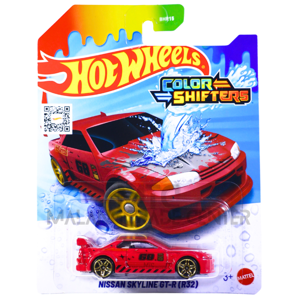 Hot Wheels Nissan Skyline GT-R R32 Color Shifters Can Change Color ...