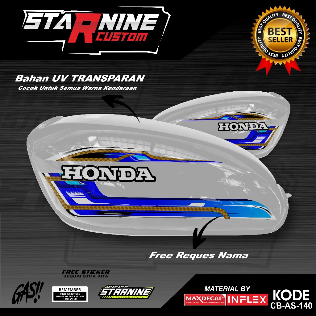 CB striping minimalist CB sticker/ CB-AS-140 code/ | Shopee Philippines