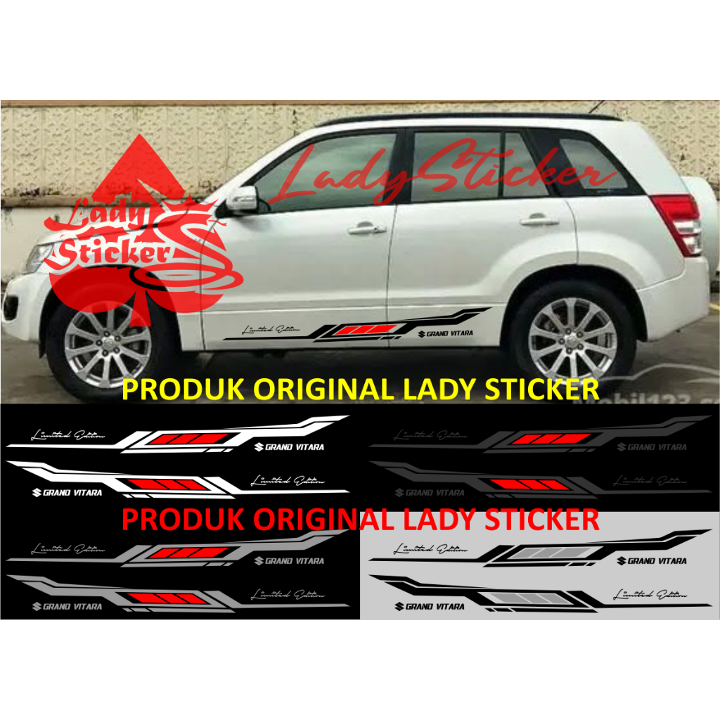 Cutting sticker car grand vitara sticker car sticker SUZUKI grand ...